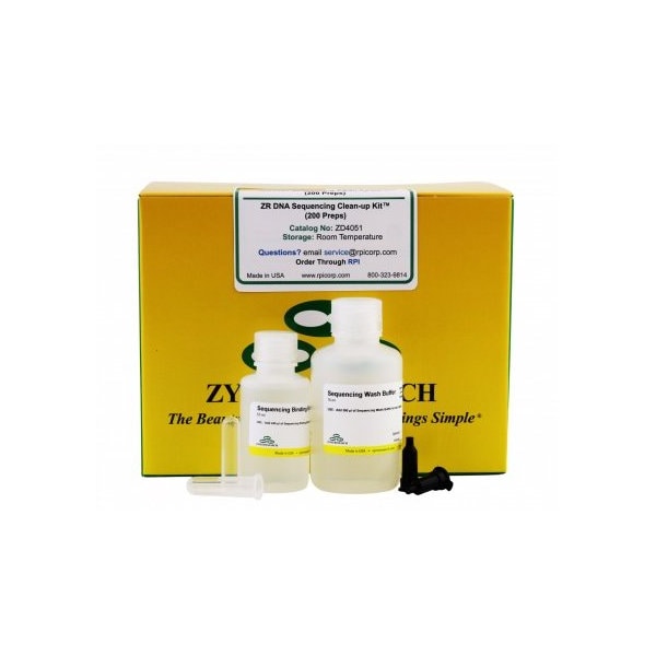 Zymo Research ZR DNA Sequencing Clean-up Kit, 200 Preps ZD4051 | Zoro